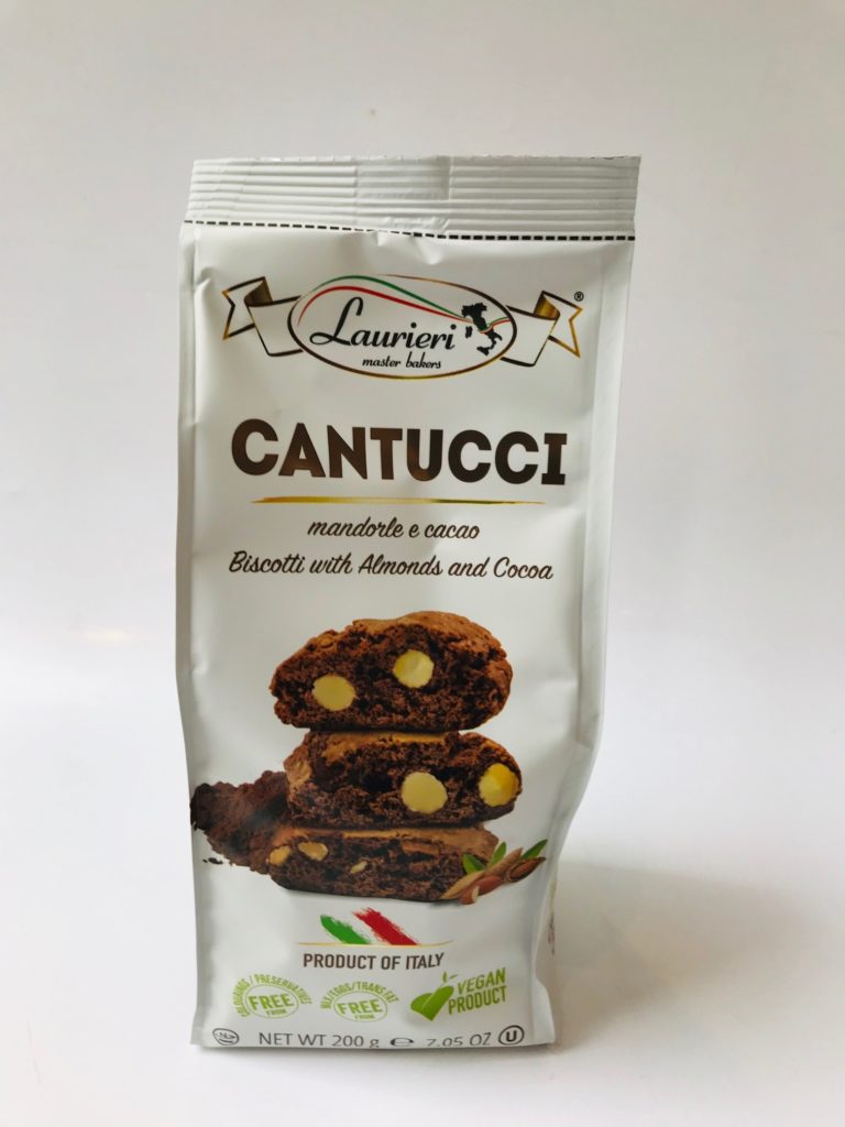 200g LAURIERI CANTUCCI CHOC ALMOND - Gourmet & More