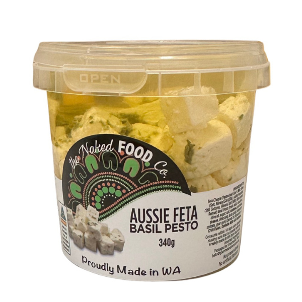 NAKED FOOD AUSSIE FETA BASIL PESTO - Gourmet & More