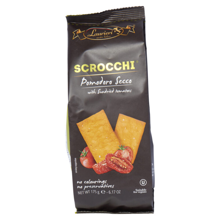 LAURIERI SCROCCHI SUNDRIED TOMATO - Gourmet & More